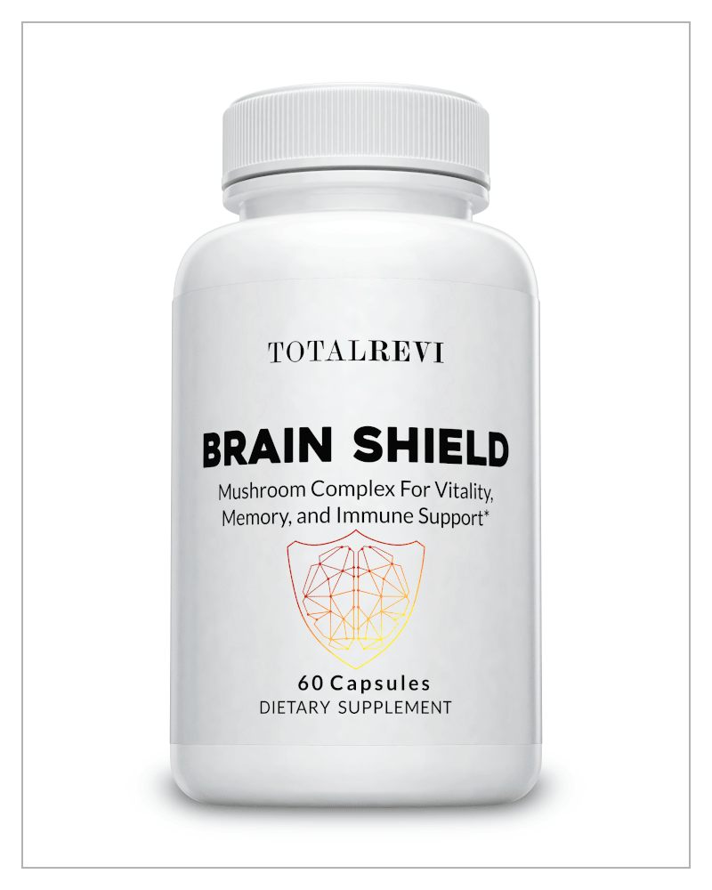 Brain Shield | Advanced Mushroom Complex for Memory, Focus & Brain Health